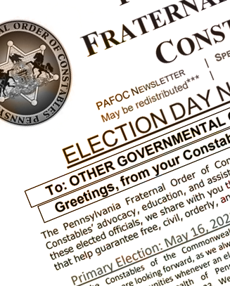 PENNSYLVANIA FRATERNAL ORDER OF CONSTABLES